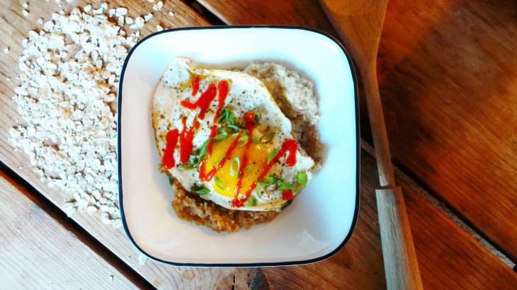 Savory Asian Oatmeal - Kinda Sorta Simple